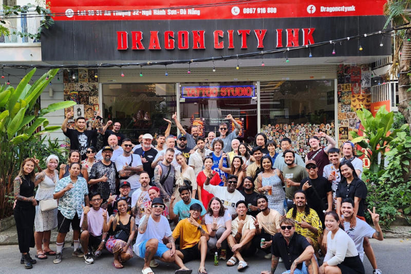 Dragon City Ink ★ Tattoo & Piercing Studio In Danang